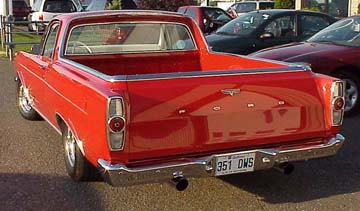 1966-67 Ranchero Specifications