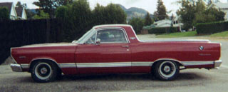 1966-67 Ranchero Specifications