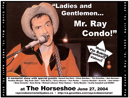 Ray Condo Memorial - Music Tribute