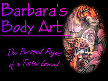 Barbara's Body Art - Personal Tattoos and Tattoo Gallery