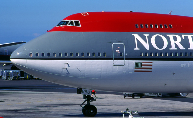 Northwest Airlines B747