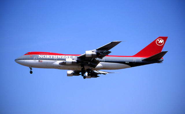 Northwest Airlines B747