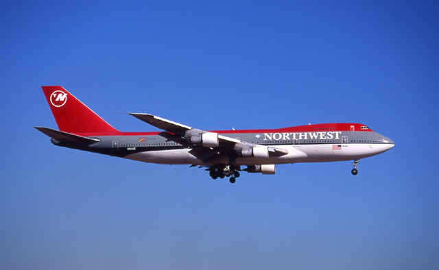 Northwest Airlines B747