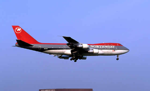 Northwest Airlines B747