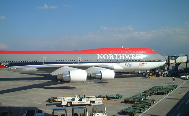 Northwest Airlines B747
