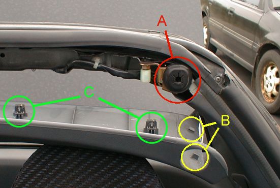 Club Sol Canada - Tutorial Section - Tightening the del Sol Roof