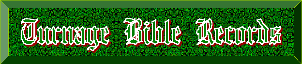 Turnage Family Bible Records