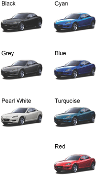 Cars & Stars - Cars - MAZDA RX-8 6-SPEED (A)