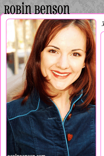 RobinBenson.com - Welcome