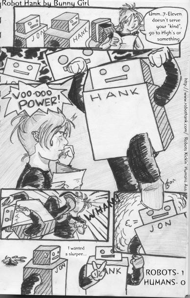 Robot Hank-Comics by Bunny Girl
