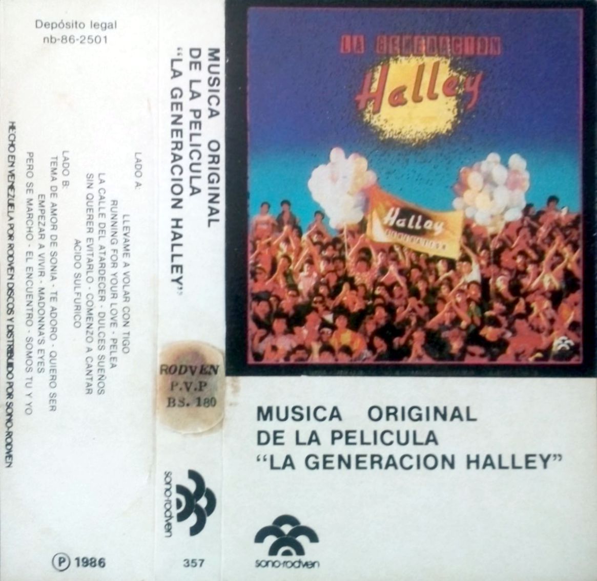 Generación Halley - Cassette 1986