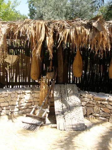 Ain Kerim - Threshing Sledge and Winnowing Fork