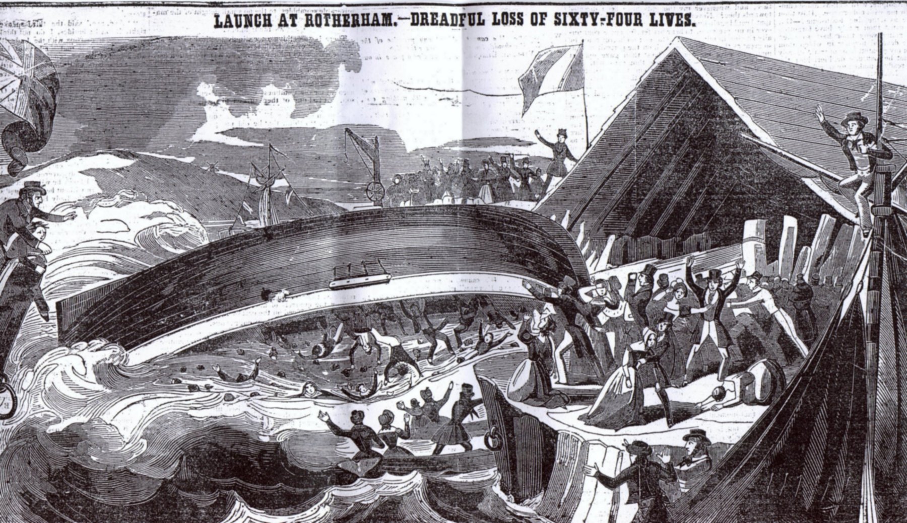 1841 Boat Disaster, Masbrough