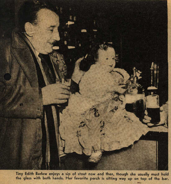 Edith Barlow Rotherham's smallest woman