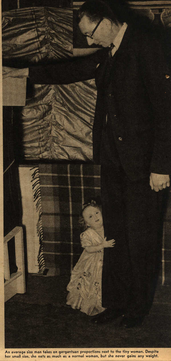 Edith Barlow Rotherham's smallest woman