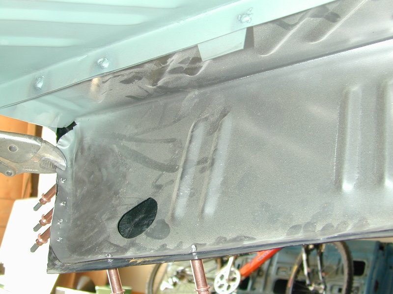'68 Coronet Rear Quarter Panel Repair
