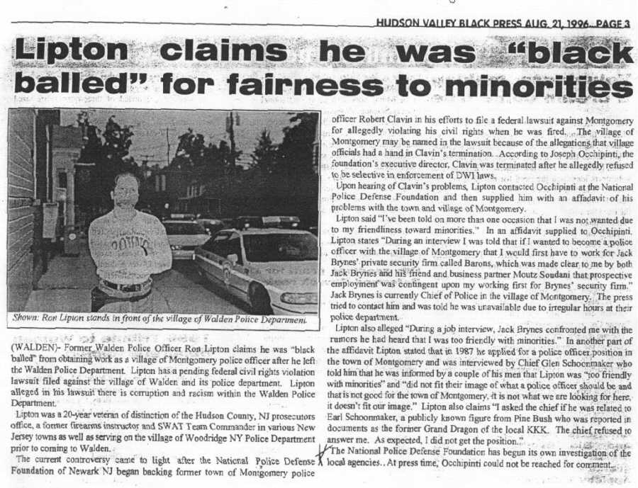 Ron Lipton's Untold Story