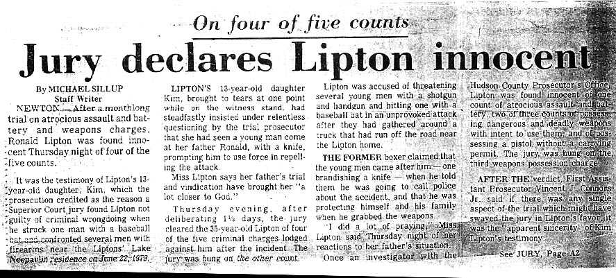 Ron Lipton's Untold Story