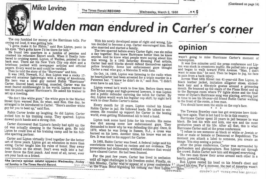 Ron Lipton's Untold Story