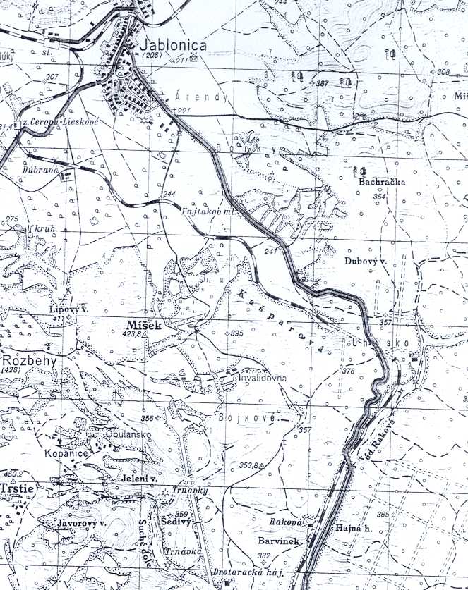 Stavebná železnica Jablonica