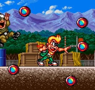 The charged up yo yo. Four extra yoyo's emerge outta you and circle ...