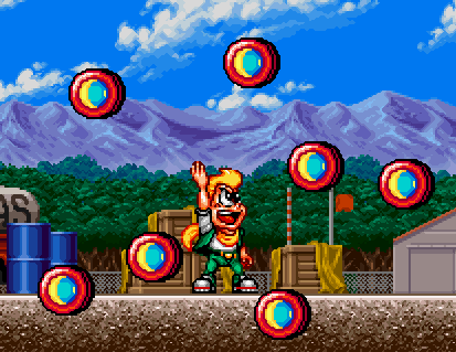 Yo yo's start circling out of your body and fill up the entire screen ...