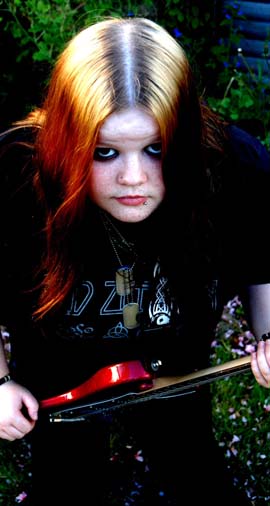 [running with a razorblade]