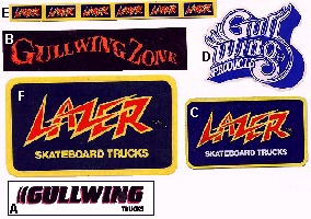 Russ Howell - SkateBoarding - Stickers