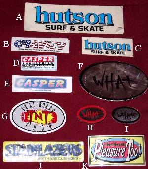 Russ Howell - SkateBoarding - Stickers