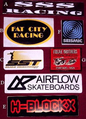 Russ Howell - SkateBoarding - Stickers