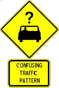 Ryan's Traffic Page--Confusing Traffic Pattern