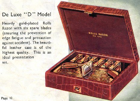 Rolls Safety Razor Page