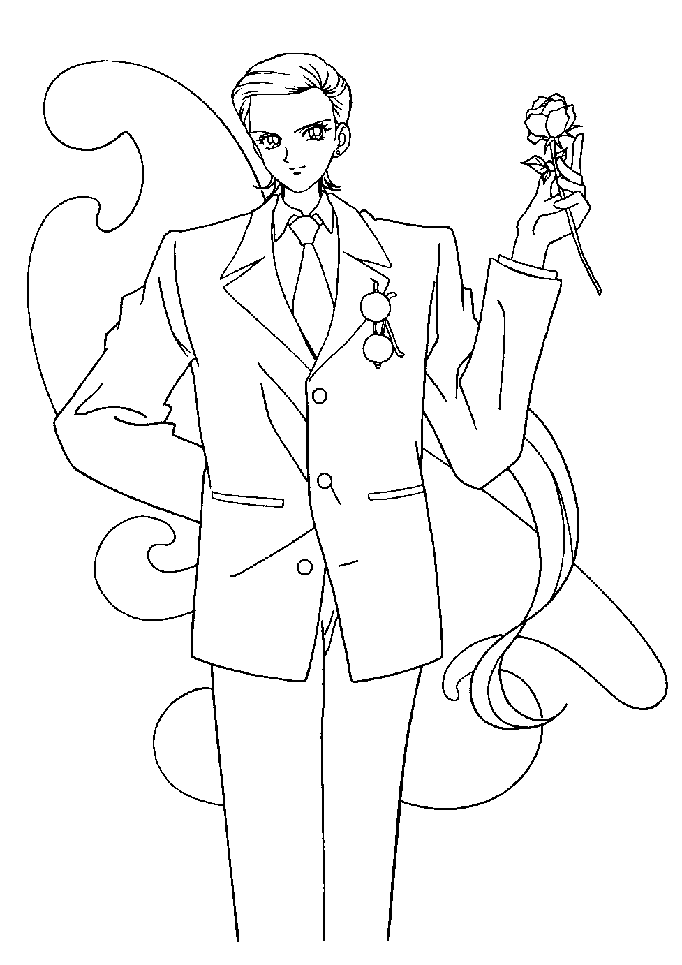 Jamie-Lain's Sailor Moon Colouring Book