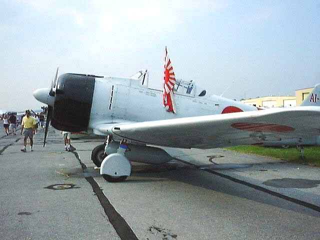 Zero fighter in C.A.F