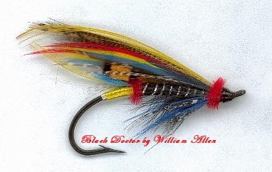 black doctor-classic salmon flies
