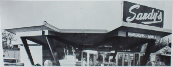 Sandy's Moline Illinois Hamburgers Drive-In Sandys 1960s 1950s ...