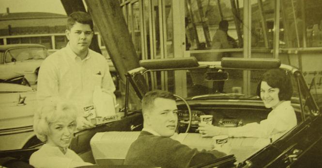 Sandy's Peoria Illinois Hamburgers Drive-In Sandys 1960s 1950s ...