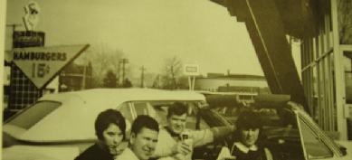 Sandy's Peoria Illinois Hamburgers Drive-In Sandys 1960s 1950s ...