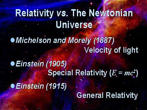 Relativity vs. The Newtonian Universe