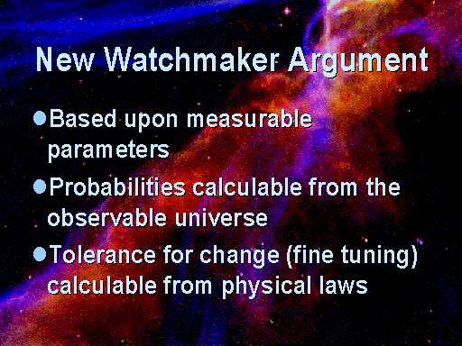 New Watchmaker Argument