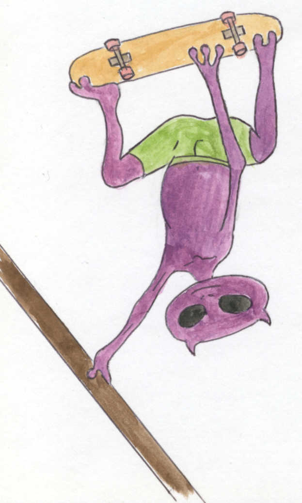 Alien-Skater