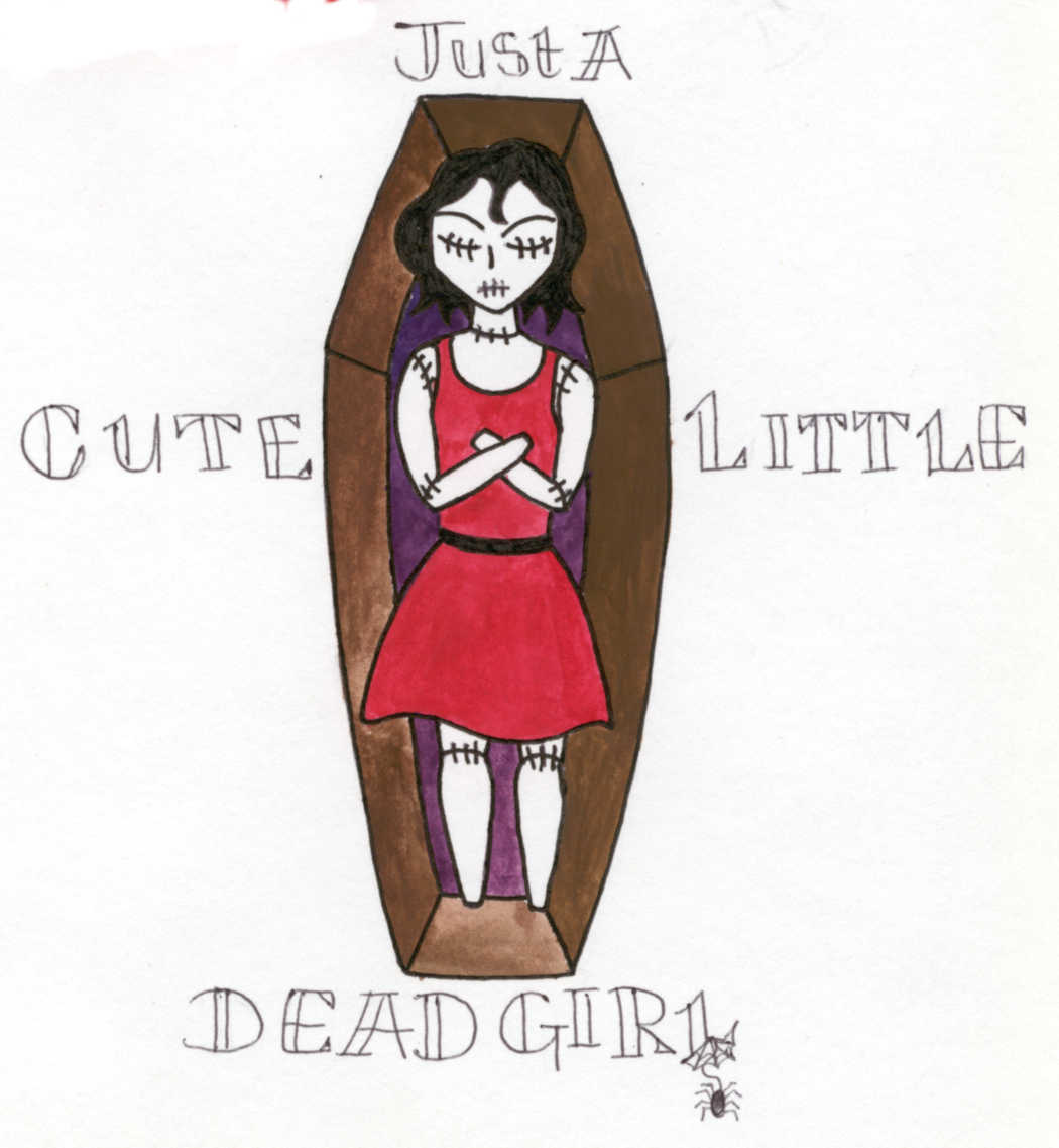 Dead Girl Coffin