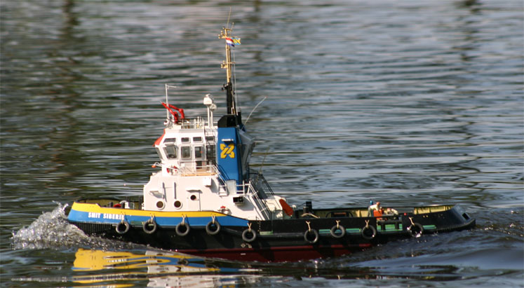 Smit Siberie modelboten modelbouw bouwverslag havensleper sleepboot