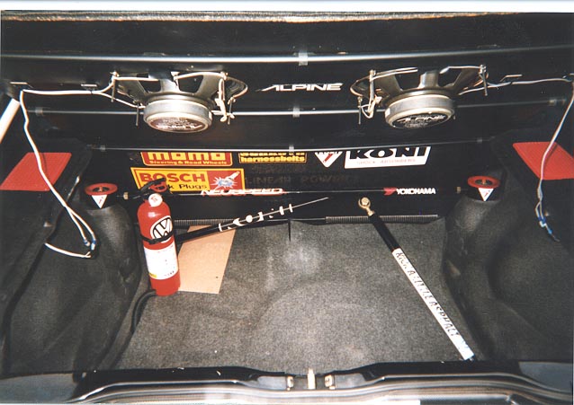 Under hood ; Side Shot ; Engine ; Front ; Trunk