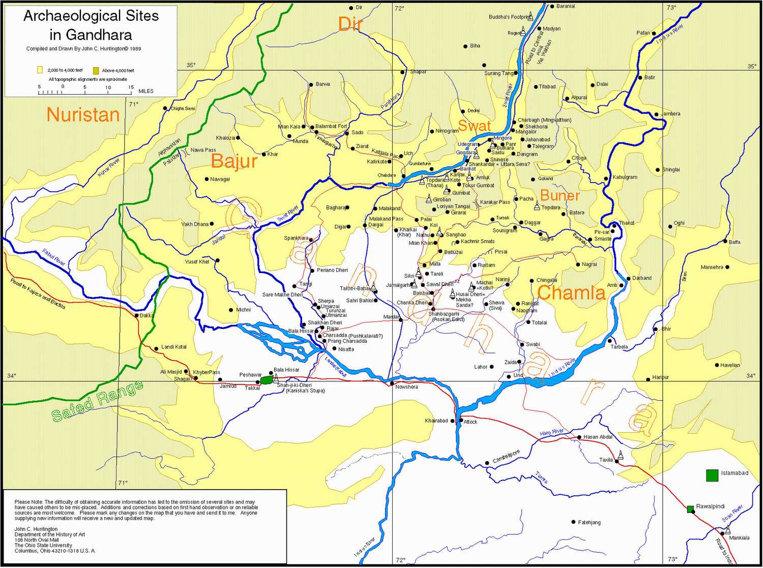 Sarhad Conservation Network - Map