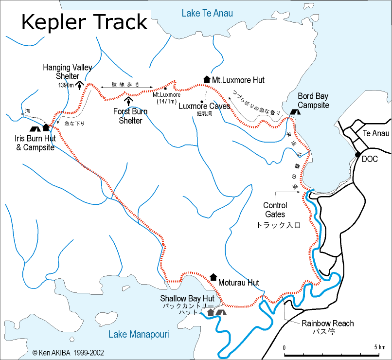 Kepler Track - Map