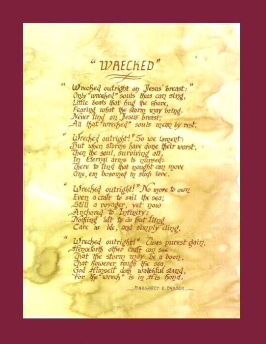 English Calligraphy - Poems