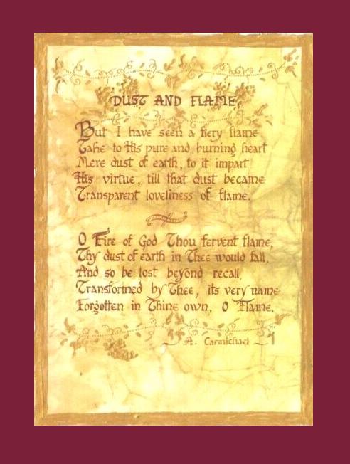 English Calligraphy - Poems