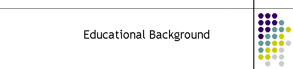 Educational Background