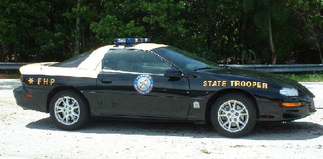 Florida Highway Patrol Camaro